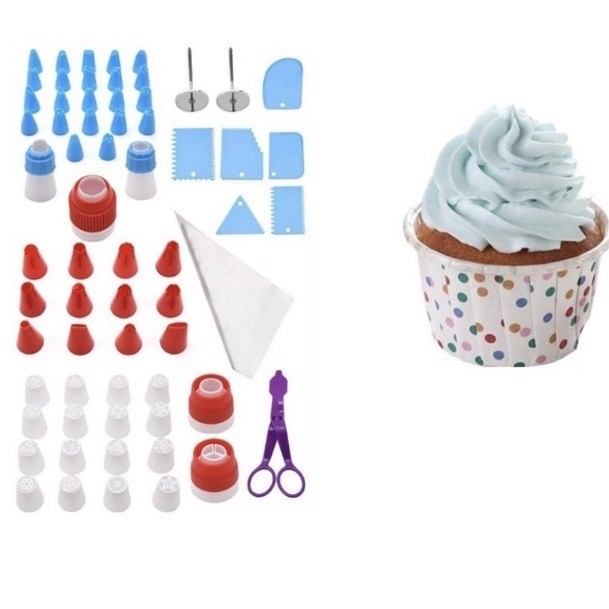 Kit Profissional de Confeitar Kit com 65 Peças C/ Estojo | Shopee Brasil