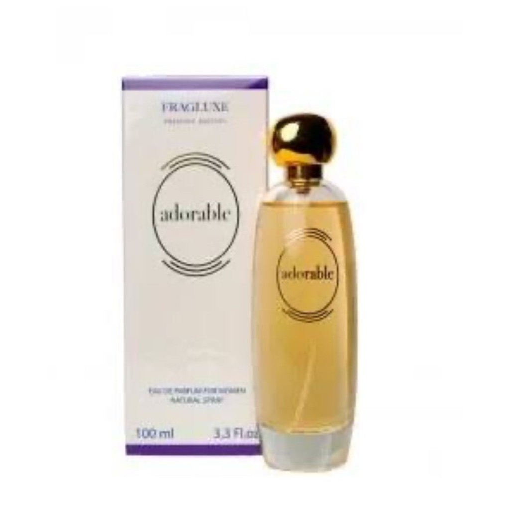 PERFUME ADORABLE FRAGLUXE 100ML EDP FEMININO | Shopee Brasil