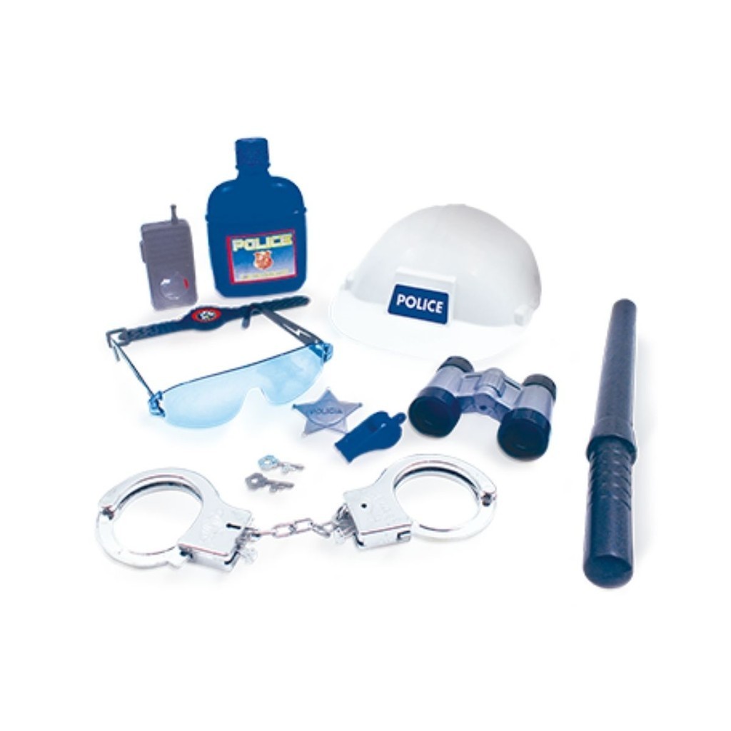 Kit Completo Policial Police Detetive Set C/ 12 Peças Polícia - Pica ...