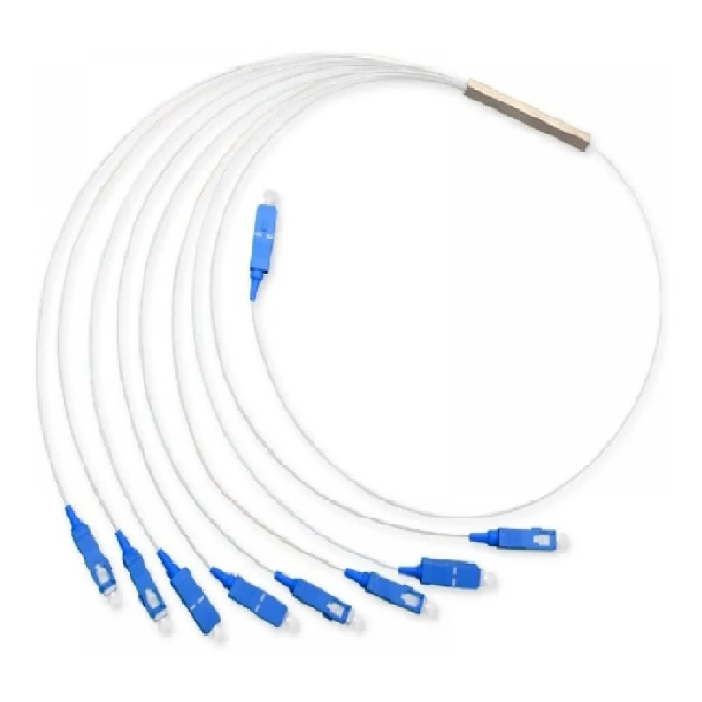 Splitter Óptico 1x8 Sc/apc Plc Conectorizado Balanceado | Shopee Brasil