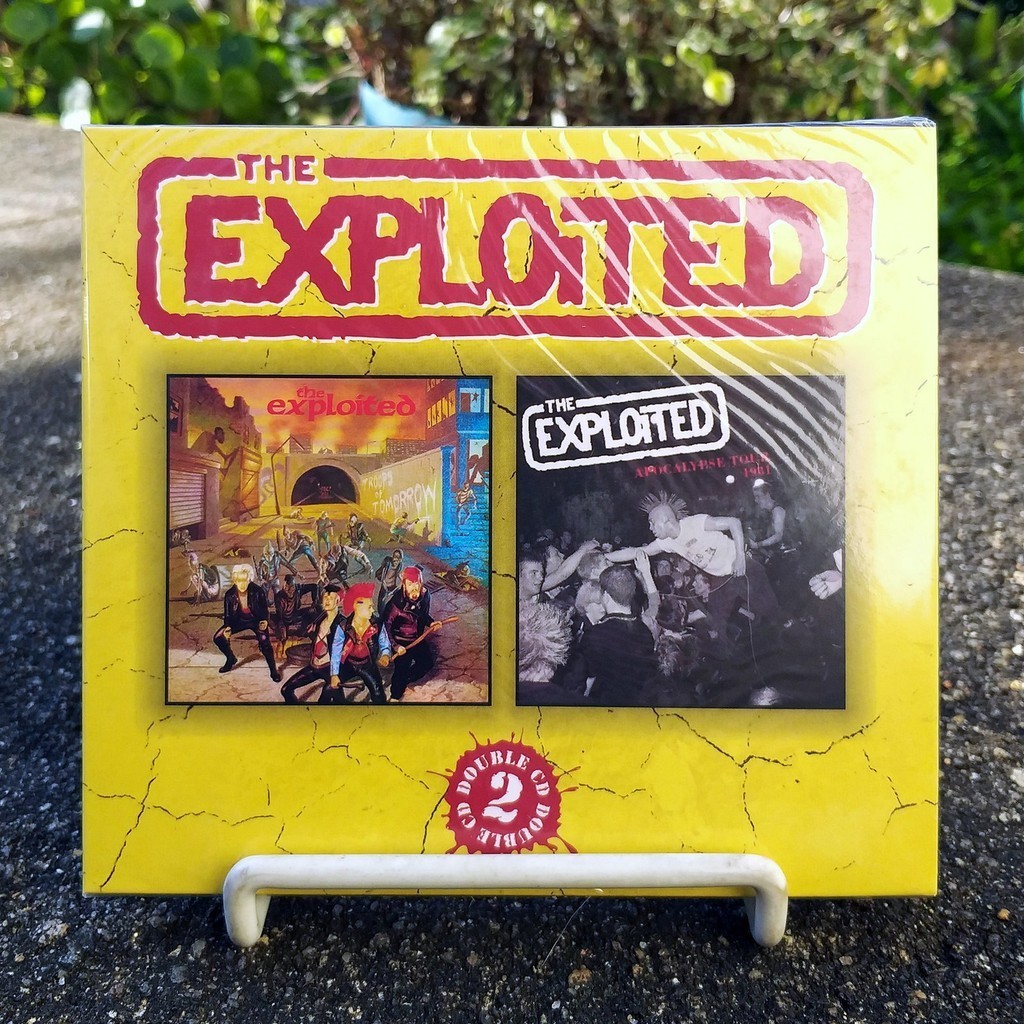 CD The Exploited - Troops Of Tomorrow & Apocalypse Tour 1981 nacional lacrado | Shopee Brasil