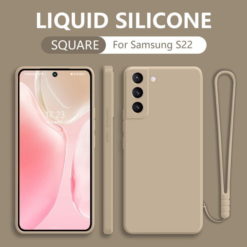 Capa Macia De Silicone Líquido Para O Pulso Samsung Galaxy A53 A73 A32 5G A52 A72 S23 S22 Ultra ...