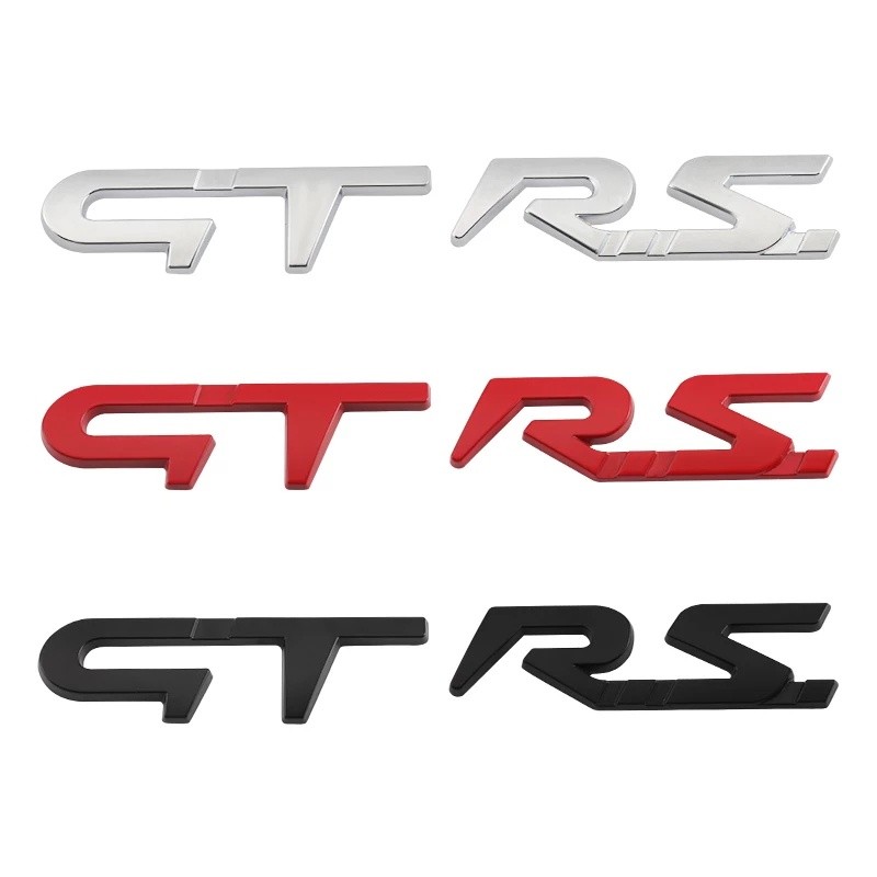 Logotipo Da Letra RS GT Para Renault Clio Scenic Megane Koleos Espace ...