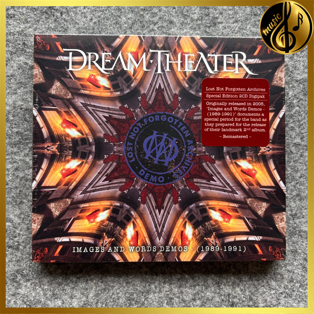 Original Dream Theater Lost Not Forgotten Archives: Images and Words Demos 1989-1991 2CD CD ...