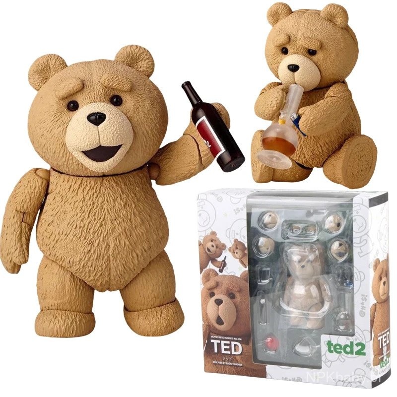 INCRÍVEL YAMAGUCHI Ted 2 Figura Bjd Ted Teddy Bear Figura Ação ...