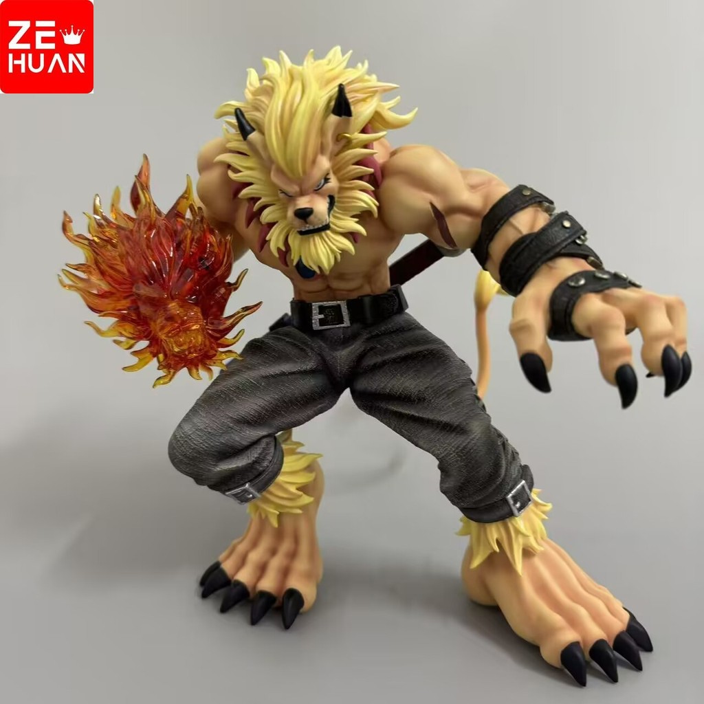 21cm Digimon Leomon Modelo action figure boneco brinquedo Presente ...