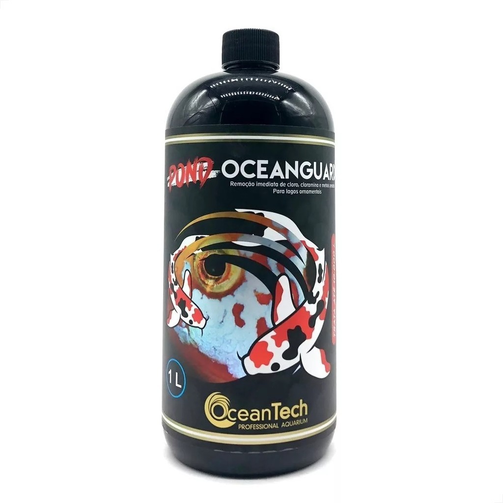 Anti Cloro Ocean Tech Para Lagos Pond Ocean Guard 1L | Shopee Brasil