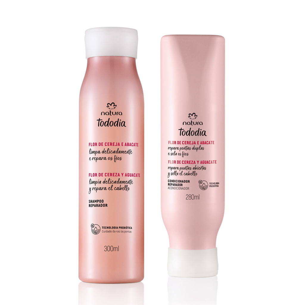 Natura Tododia Cabelos Flor de Cereja e Abacate Kit Shampoo e ...