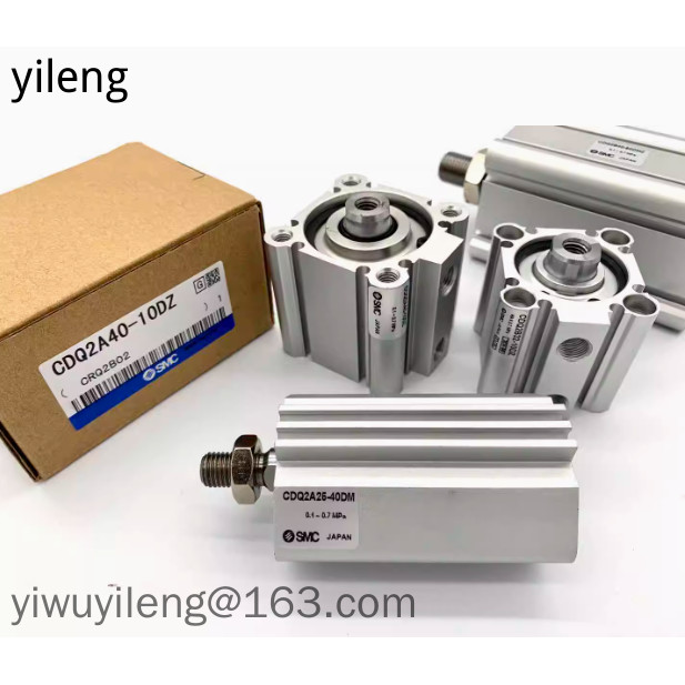SMC Guia Compacto Pneumático CQ2A/CDQ2A20-5/10/15/20/25/30/35/40/45/50/75/100/DMZ Cilindro ...
