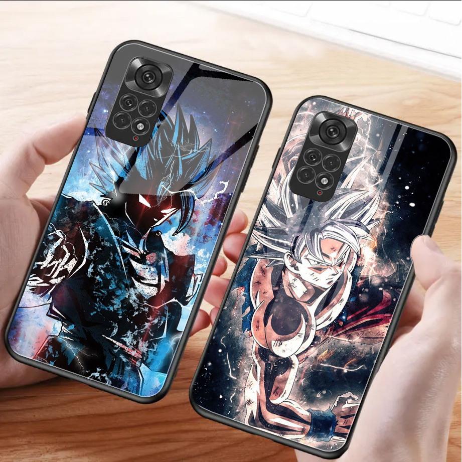 dragon ball z goku 01 Capa De Telefone De Vidro Temperado Para Xiaomi ...