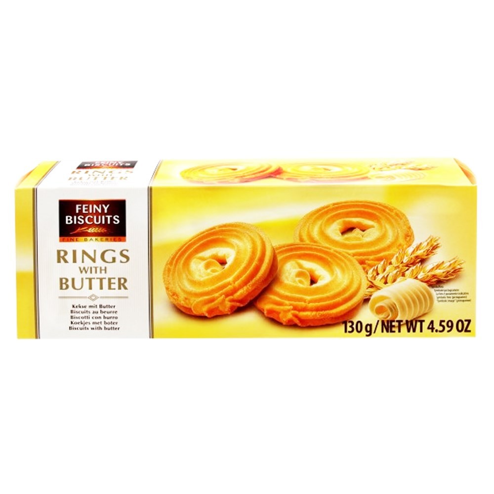 Biscoito Amanteigado Importado Feiny Biscuits 130g | Shopee Brasil