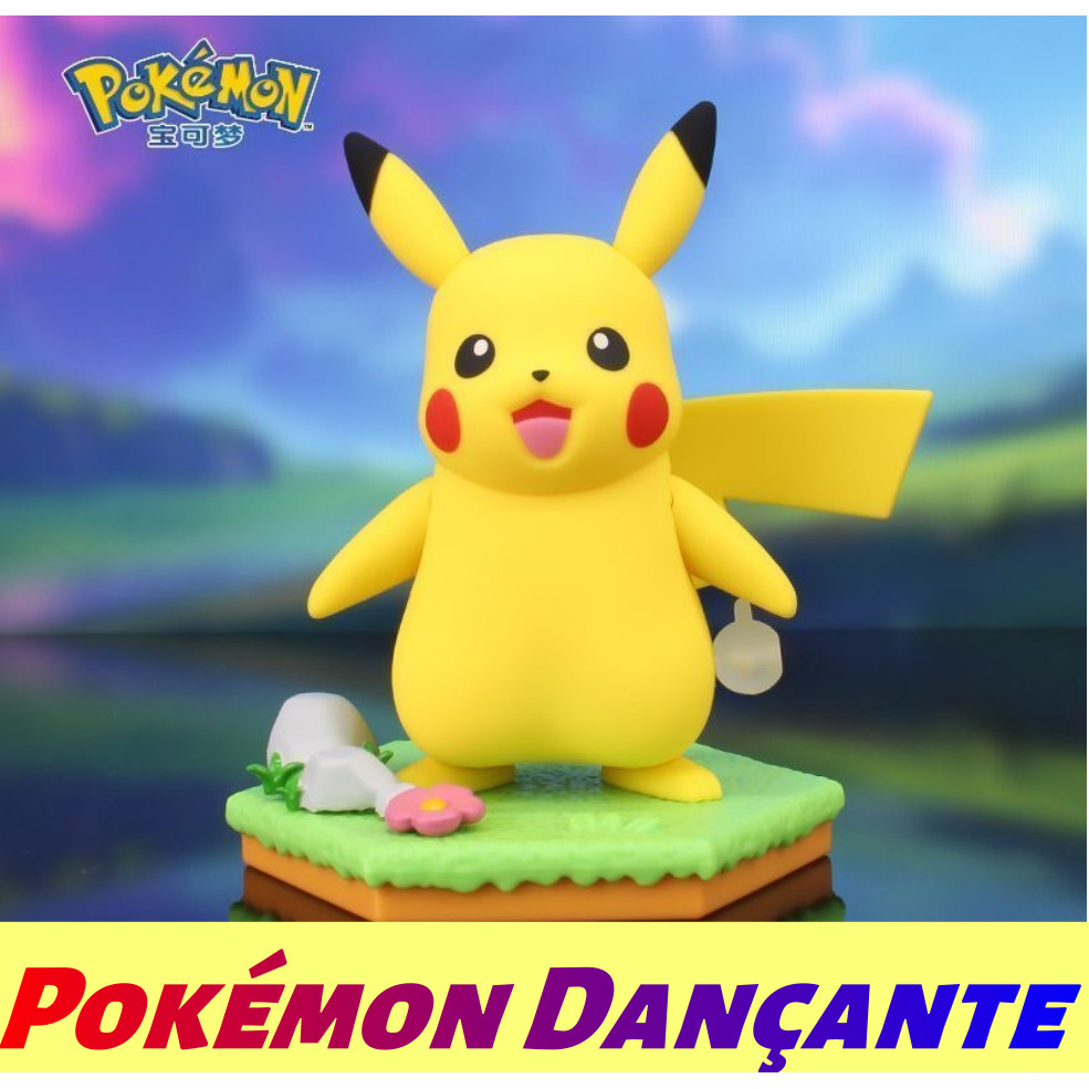 Pokémon Dancing Figure - Brinquedo Interativo com Cordão de Movimento ...