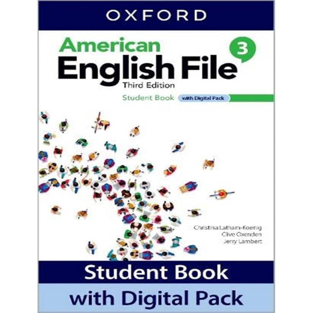 American English File 3 Student Book With Digital Pack 3Rd Ed | Shopee Brasil