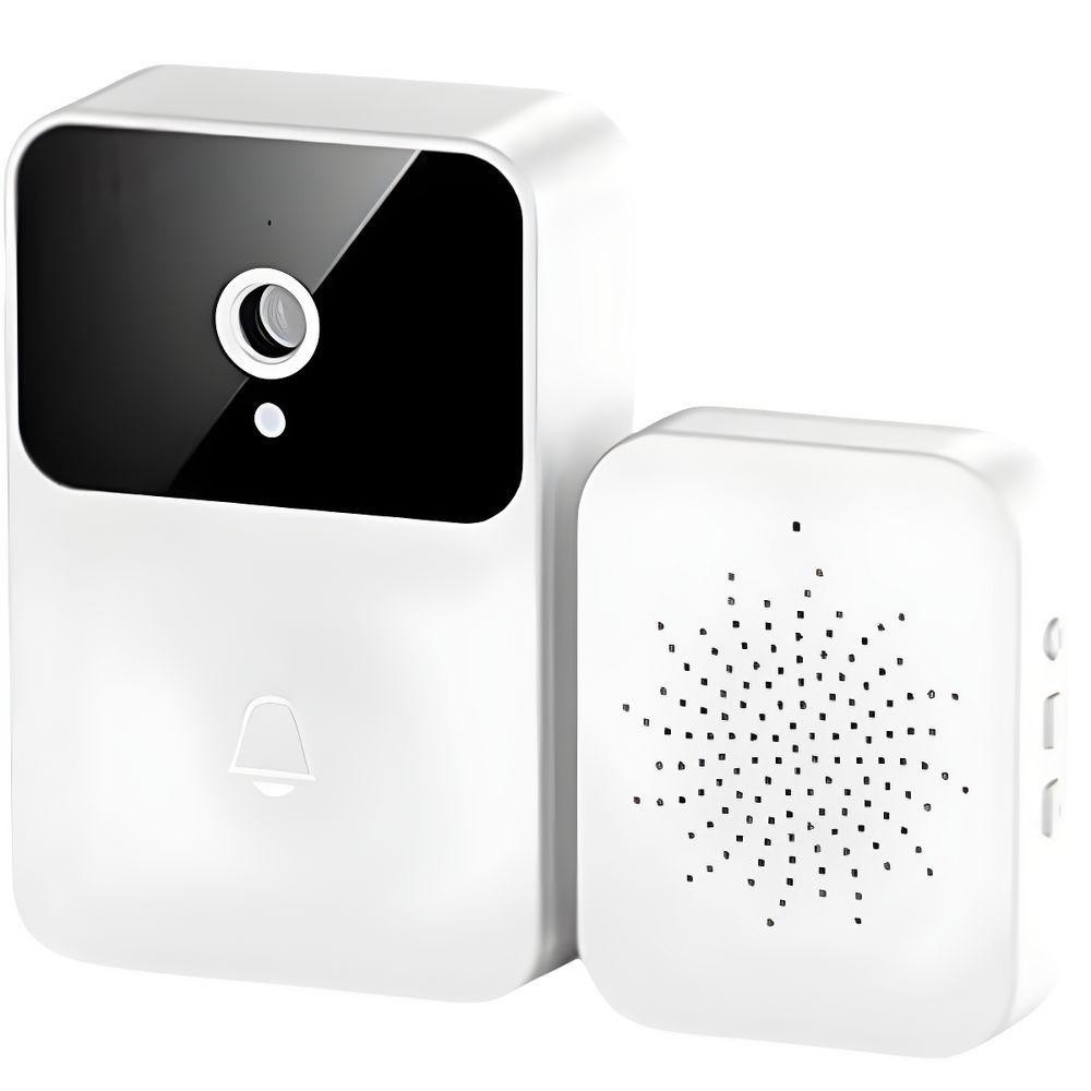 Interfone Inteligente Com Câmera Wifi E áudio Sem Fio Segurança E ...