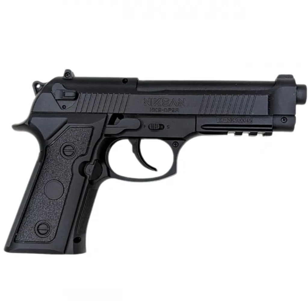 Pistola de Pressão CO2 Niksan CP92 4.5mm | Inspirada Beretta M9 | 394 ...