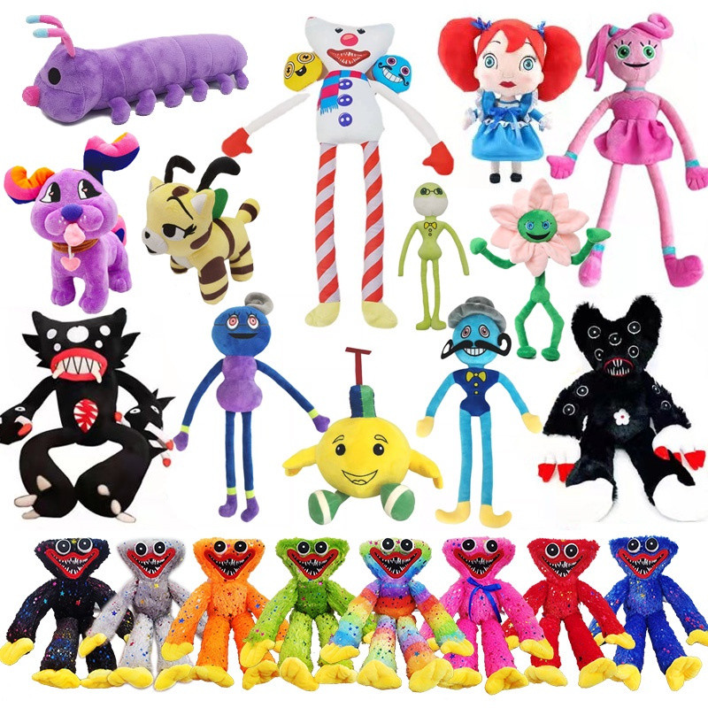 Jogo Huggy Wuggy Killy Willy Stuff Plushie MÃE Papai Filho Tio Babby ...