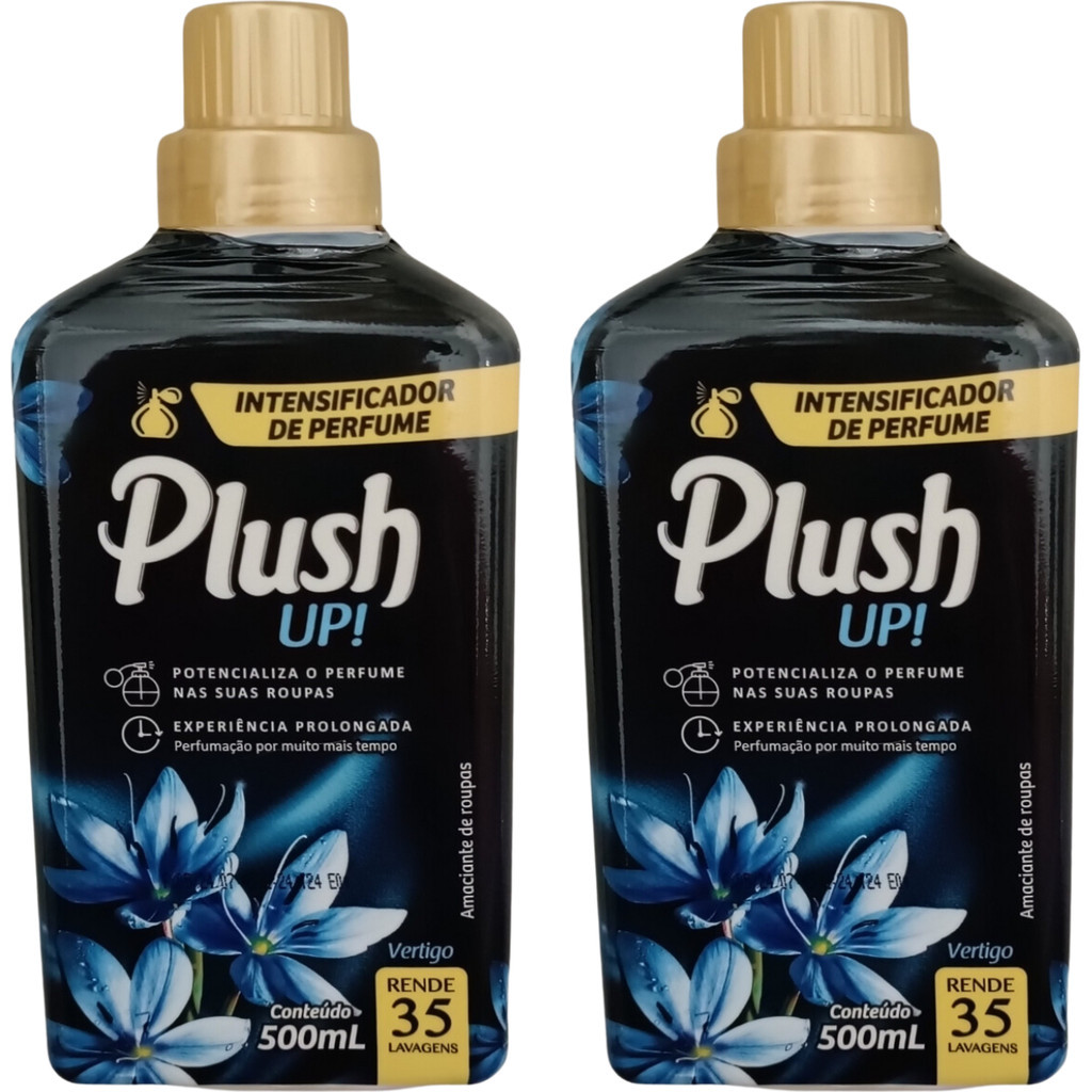 2 Intensificador de Perfume Para Roupas Plush Up 500ml | Shopee Brasil