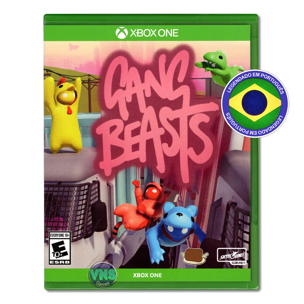 Gang Beasts - Xbox One - Mídia Física - Novo Lacrado | Shopee Brasil