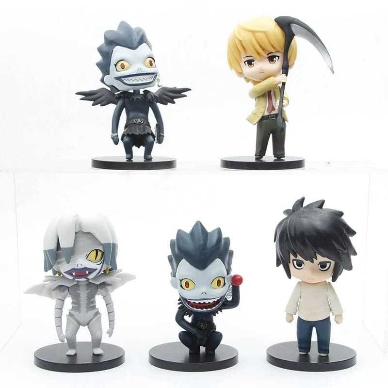 Action figures Death note anime caderno bonecos colecionáveis Kira L ...