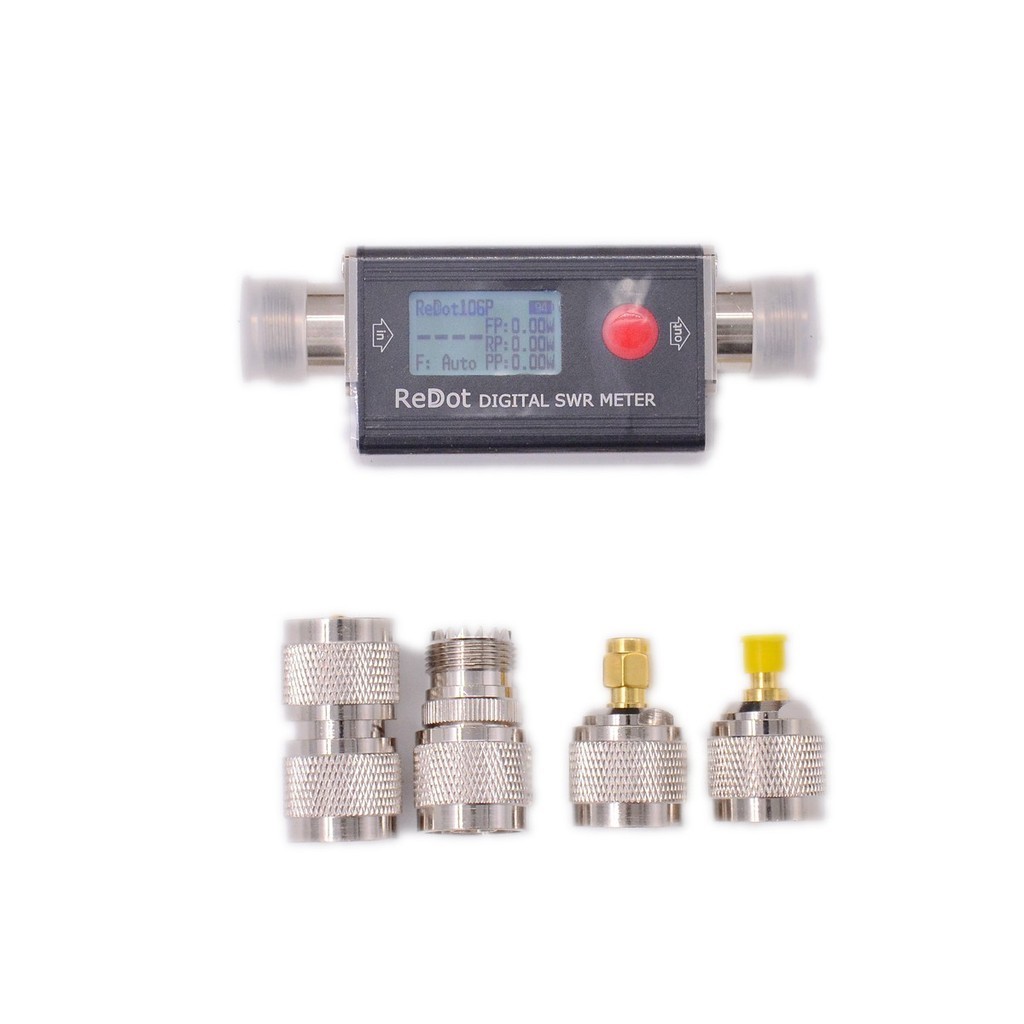 REDOT RD106P Digital SWR & Power Meter Kits 4 Adaptador De Conector ...