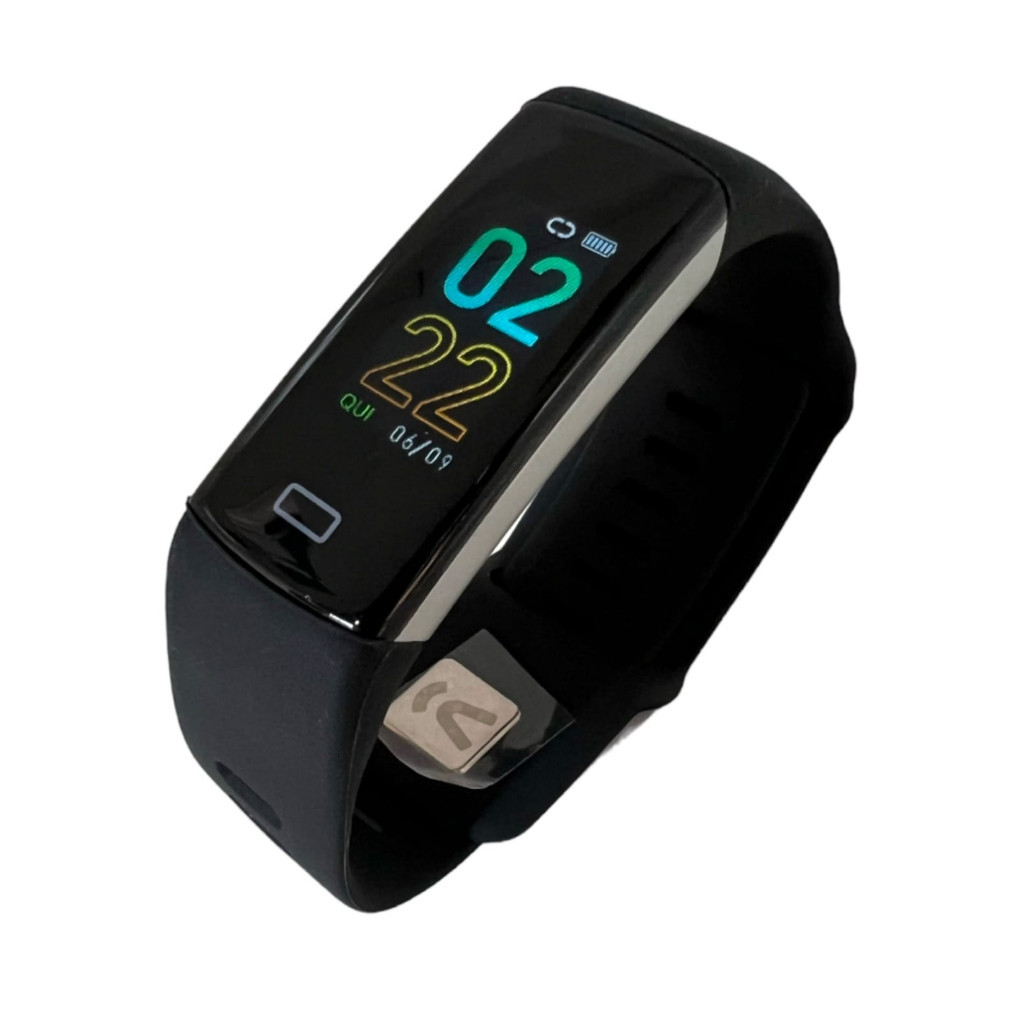 Relógio Esportivo Smart Band Black Fit Inteligente Frequência Cardíaca ...