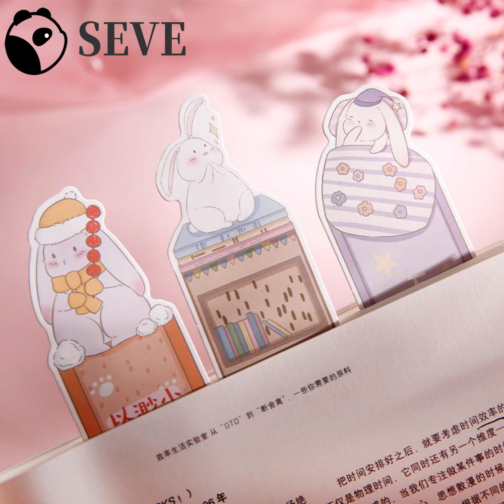 SEVE Rabbit Paper Bookmark , Livro De Leitura Mark Book Page Marker ...