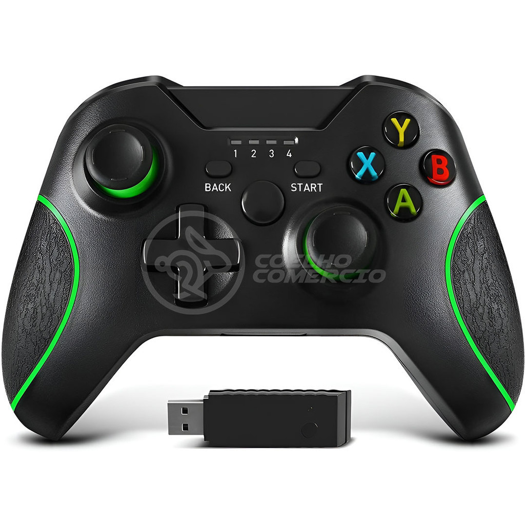 Controle Xbox One Sem Fio Wireless Manete Compátivel com Computador ...
