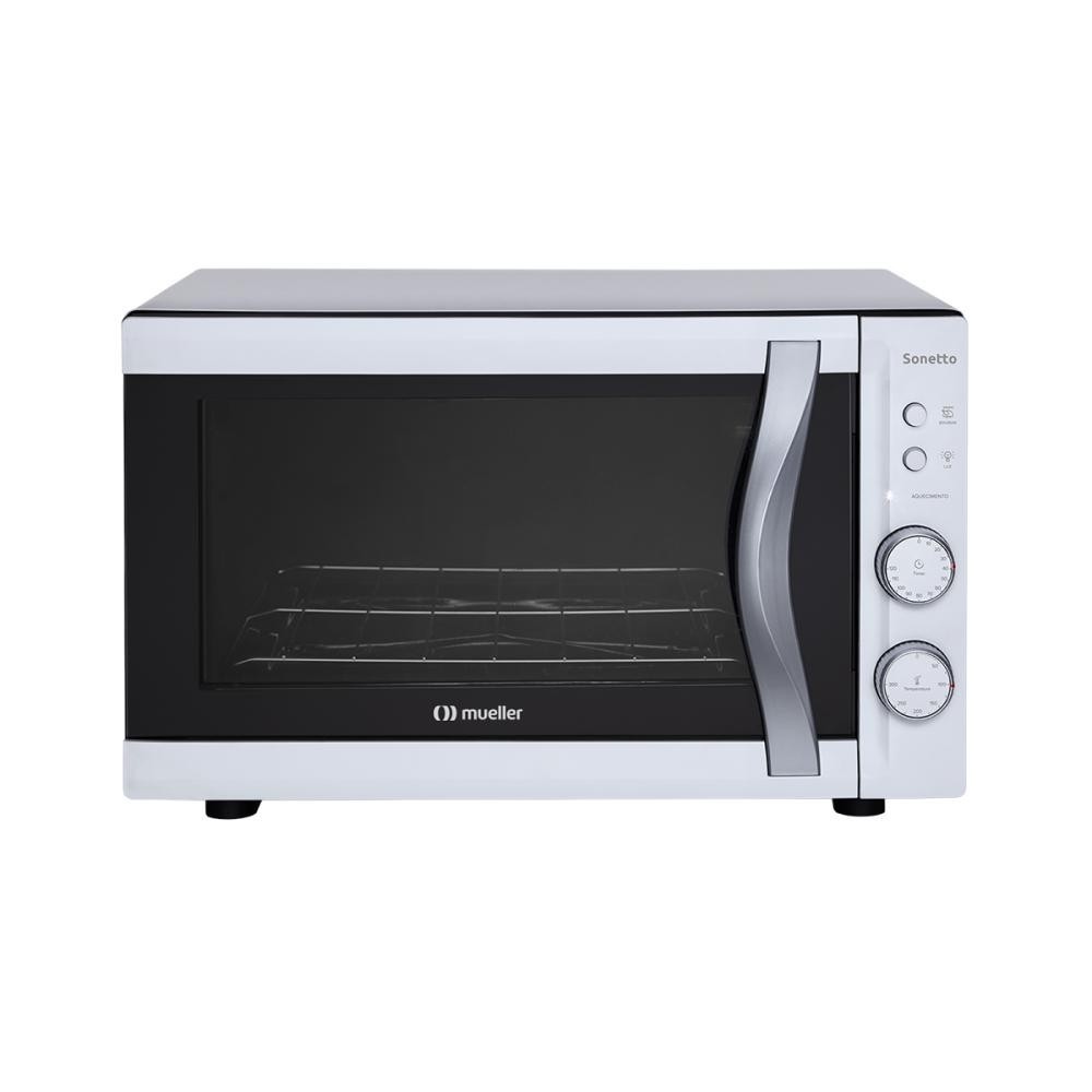 Forno Elétrico de Bancada Mueller Sonetto 44L 127v Branco | Shopee Brasil