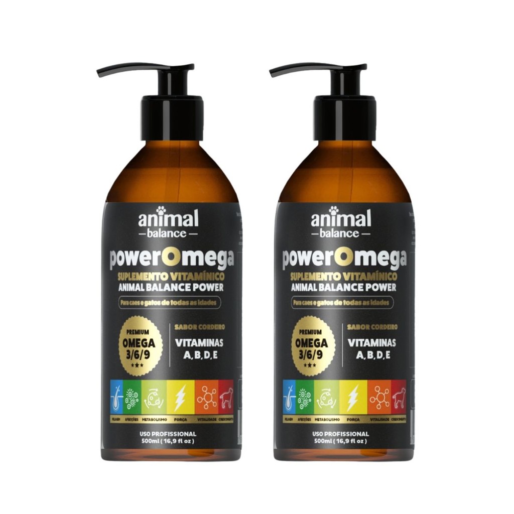 Omega 3 Vet Suplemento Vitamina Pelo Pele Caes Gatos - 2un | Shopee Brasil