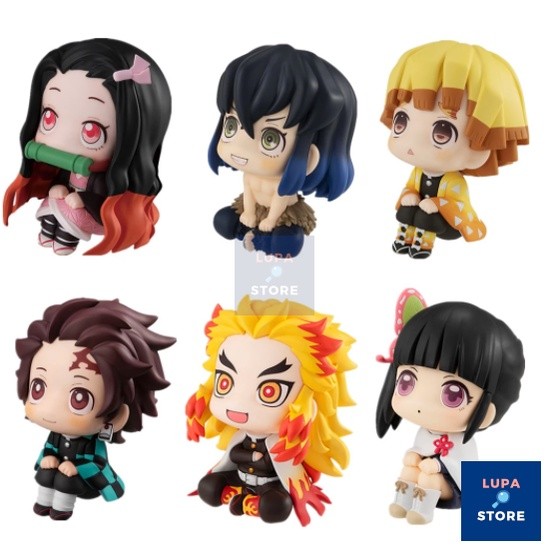 Bonecos Chibi Demon Slayer Kimetsu no Yaiba Tanjiro Inosuke Zenitsu ...