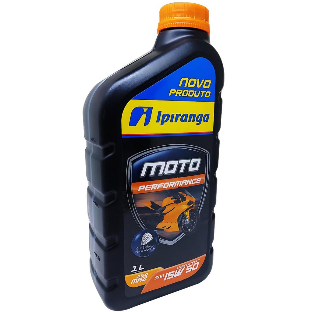 Oleo 15W 50 Jaso MA2 4Tempos Semi-Sintético Moto Performance 1Litro ...