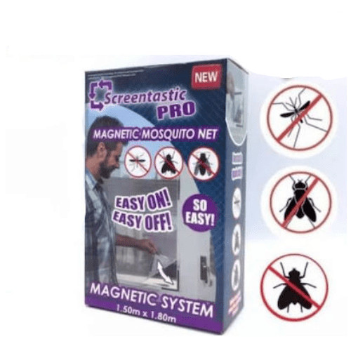 kit 4 Tela micro trama Janelas Magnético Anti Inseto Ajustável | Shopee ...