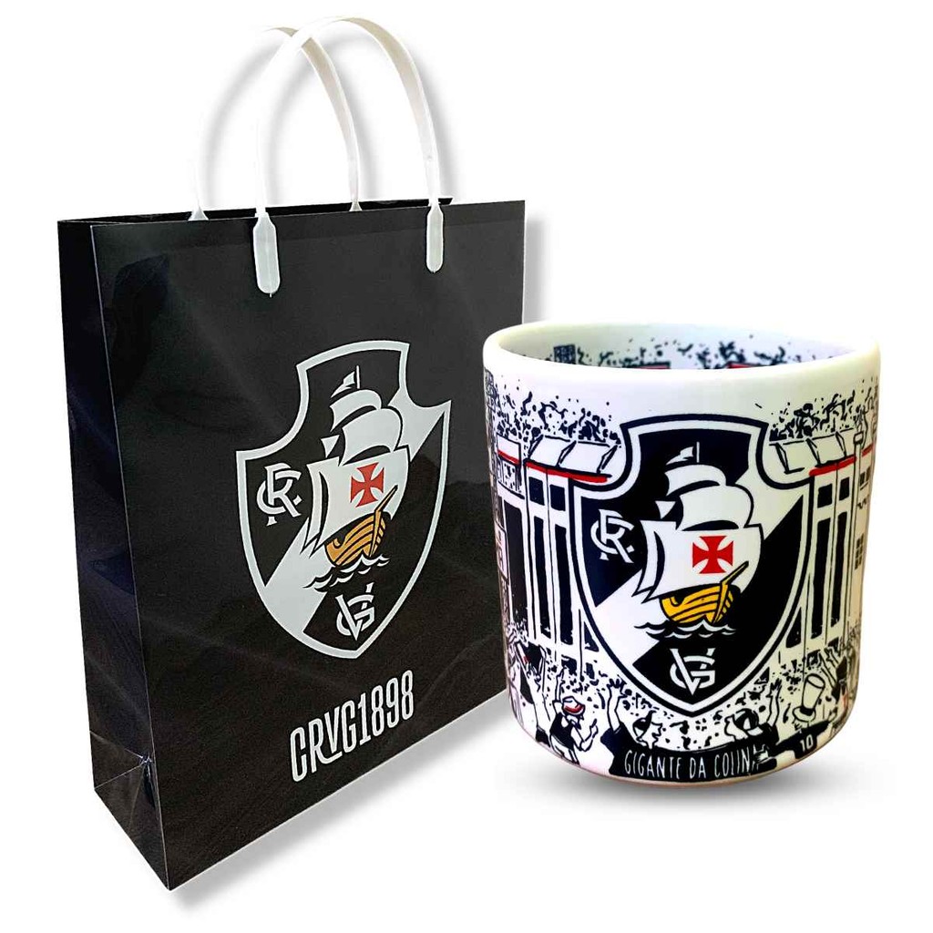 Kit Caneca Estadio Vasco da Gama + Sacola do Vasco Presente | Shopee Brasil