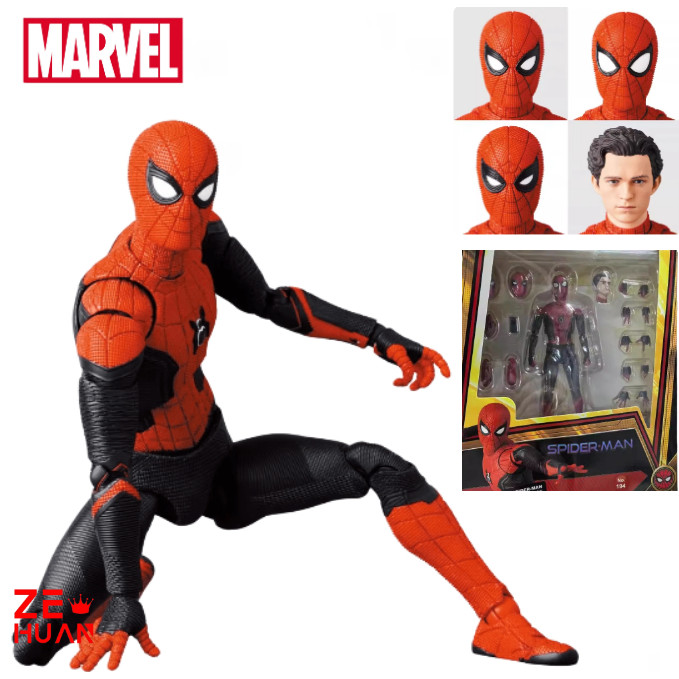 Mafex No . 194 Marvel Avengers Homem-Aranha : Way Home Peter Benjamin ...