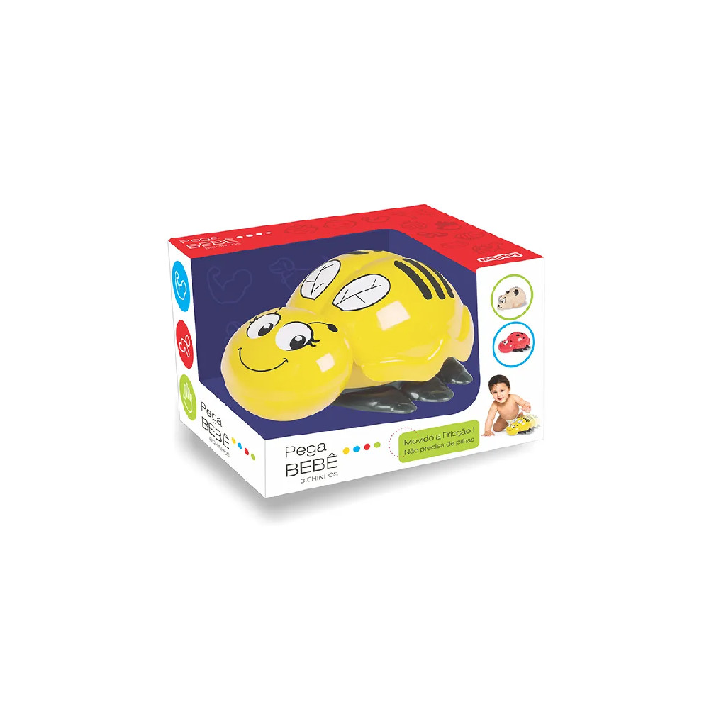 Pega Bebê Bichinho Abelha Map Toy | Shopee Brasil