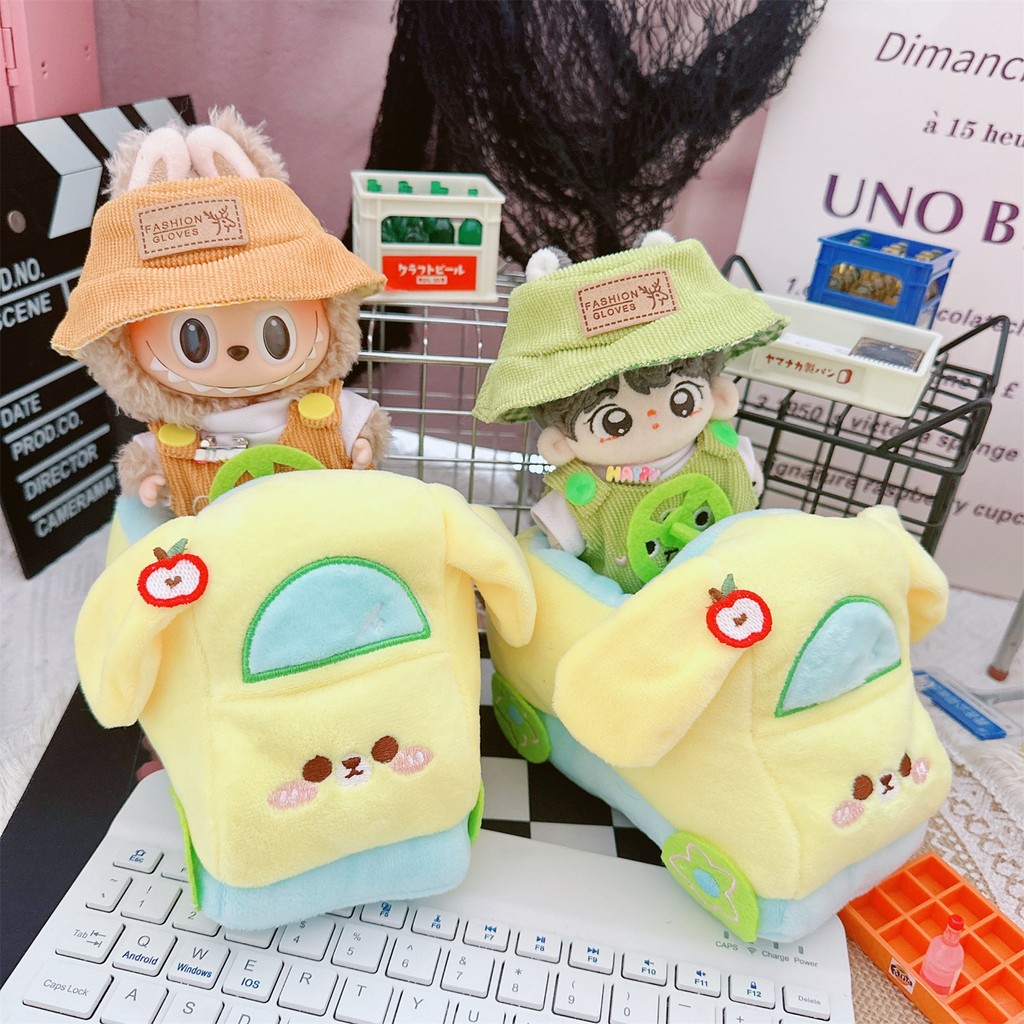 Pingente labubu brinquedo carro labubu boneca acessórios bonito cheiro ...