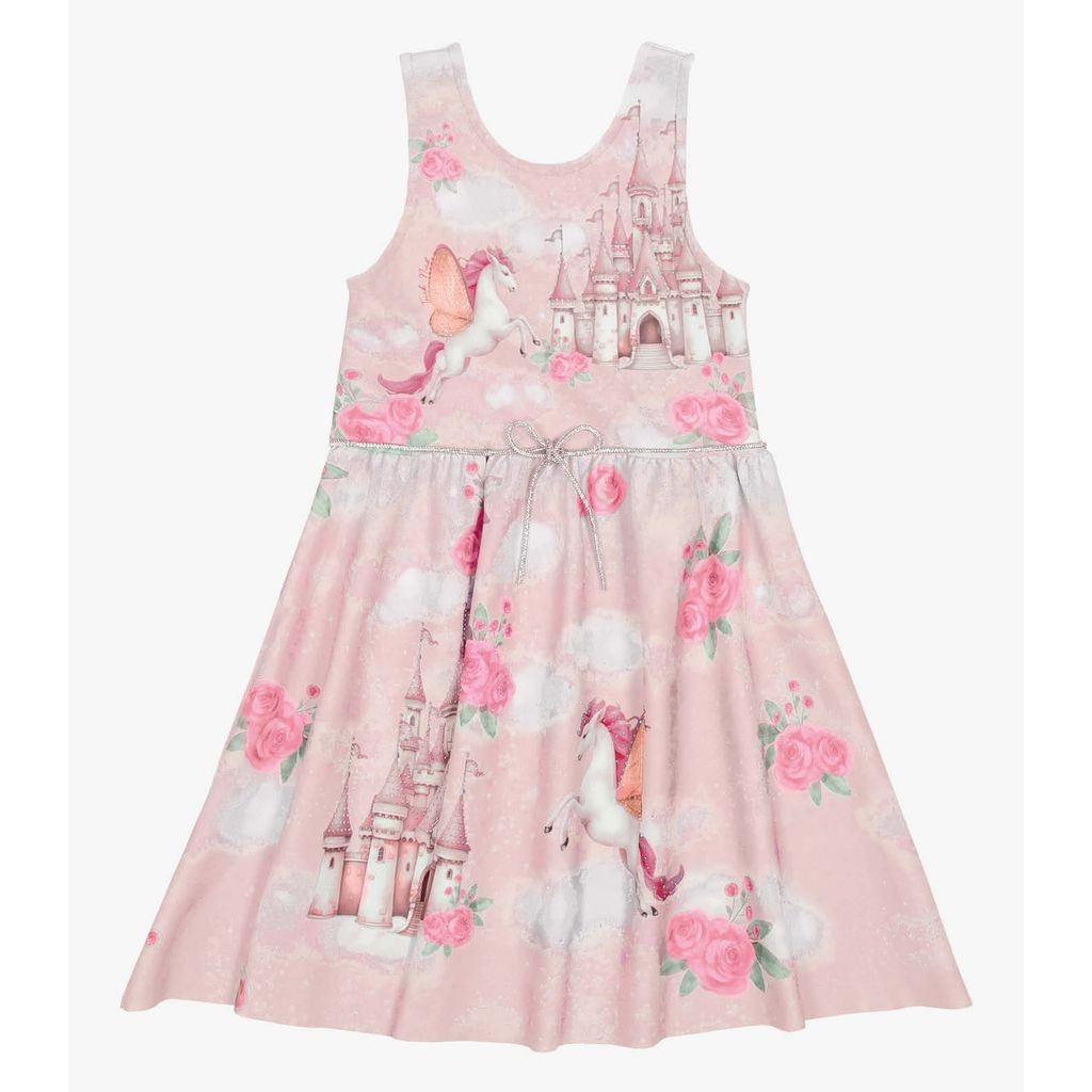 Vestido Infantil Trick Nick Rosa | Shopee Brasil