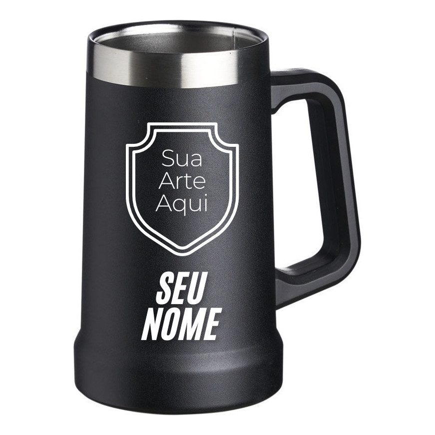 Caneca de Chopp Premium 710ml – Personalização para Eventos e Empresas ...