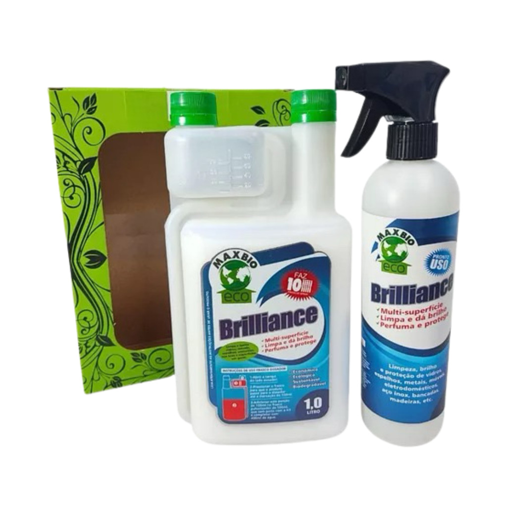 Brilliance Concentrado Max Bio 1L Refil Desinfetante | Shopee Brasil