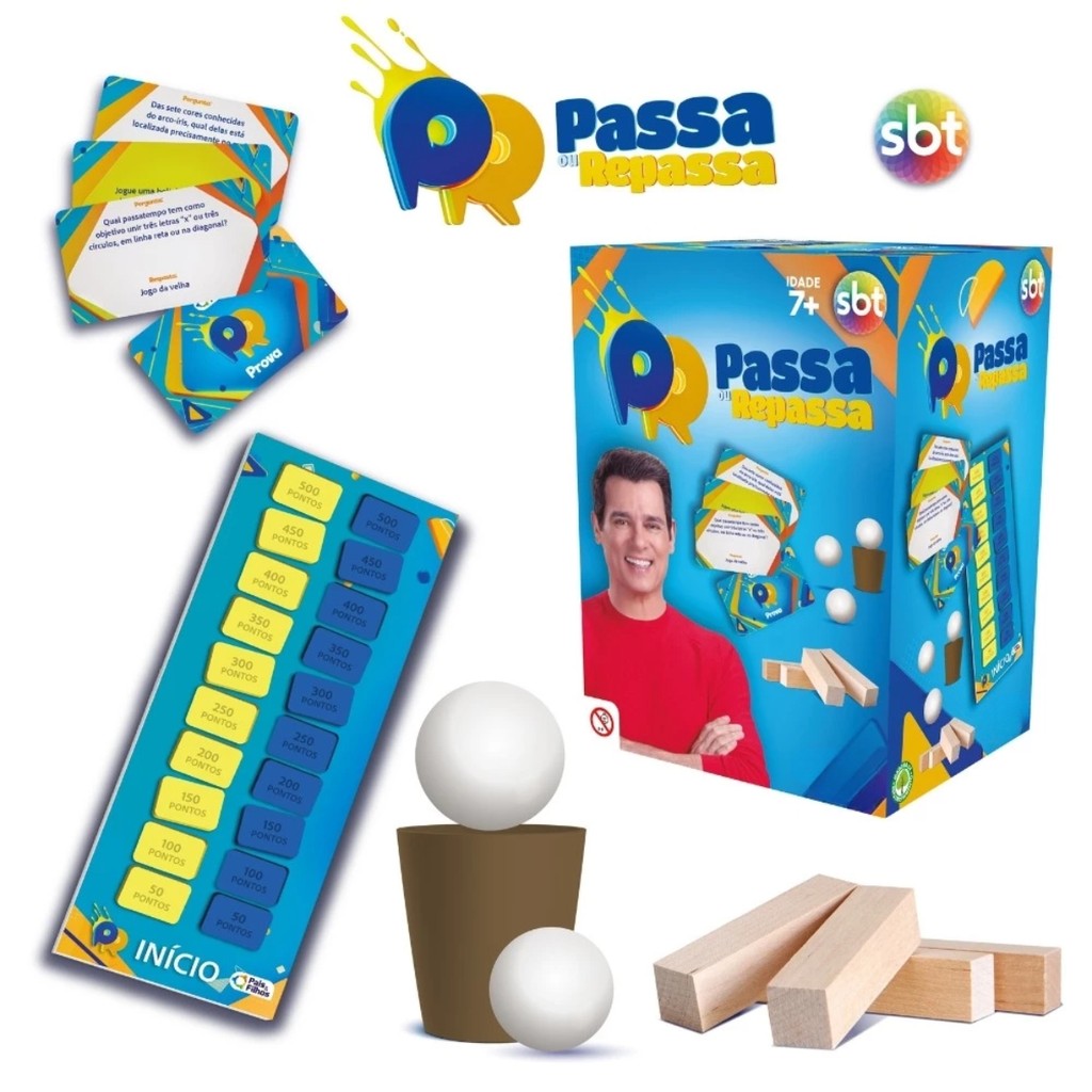 Passa ou Repassa Brinquedo Educativo Festas e Eventos | Shopee Brasil