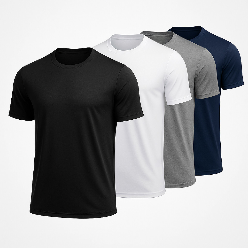 Kit 4 Dry Fit Masculina Qualidade Premium | Shopee Brasil
