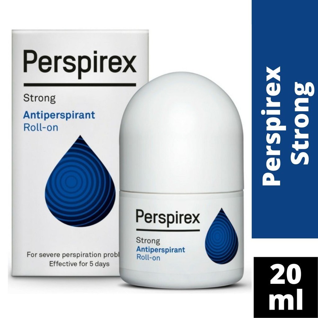 Perspirex Anti-Transpirante Proteção Strong Roll-On 20ml | Shopee Brasil