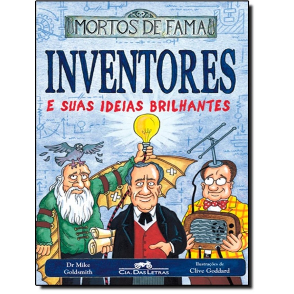 Livro - Inventores E Suas Ideias Brilhantes | Shopee Brasil