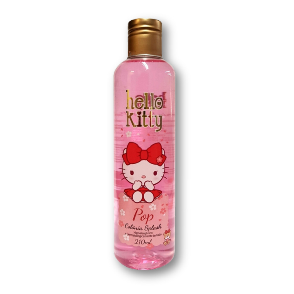Colônia Splash POP Hello Kitty 210ml Cia da Natureza | Shopee Brasil