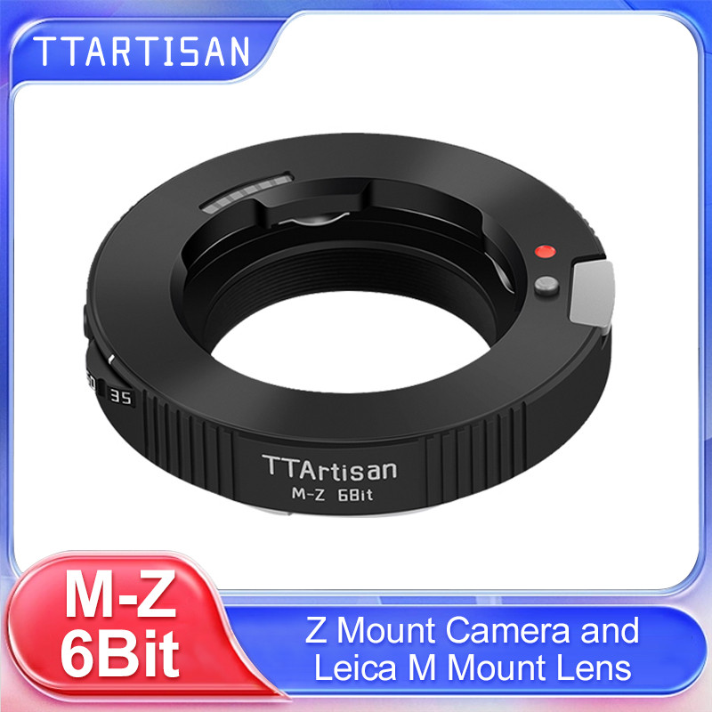 Adaptador De Lente TTArtisan LM-Z 6Bit Para Paraxial Leica M Câmera Sem ...