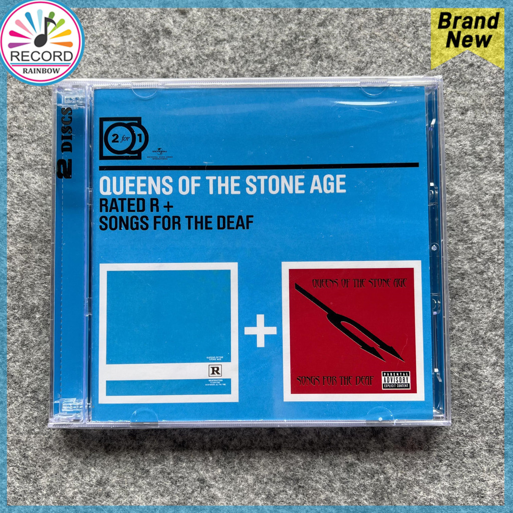 Queens Of The Stone Age Rated R + Songs For The Deaf Original 2CD Album ...