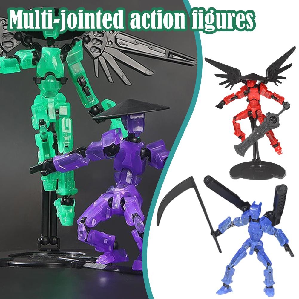 Apresentando A Boneca Articulada Impressa Em 3d , Terceira Geração De ...