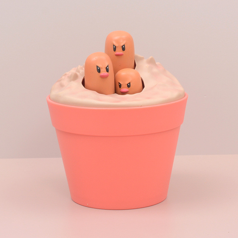 Pokémon GK Três Gophers Muscle Macho Gophers Três Irmãos Boneca Modelo ...