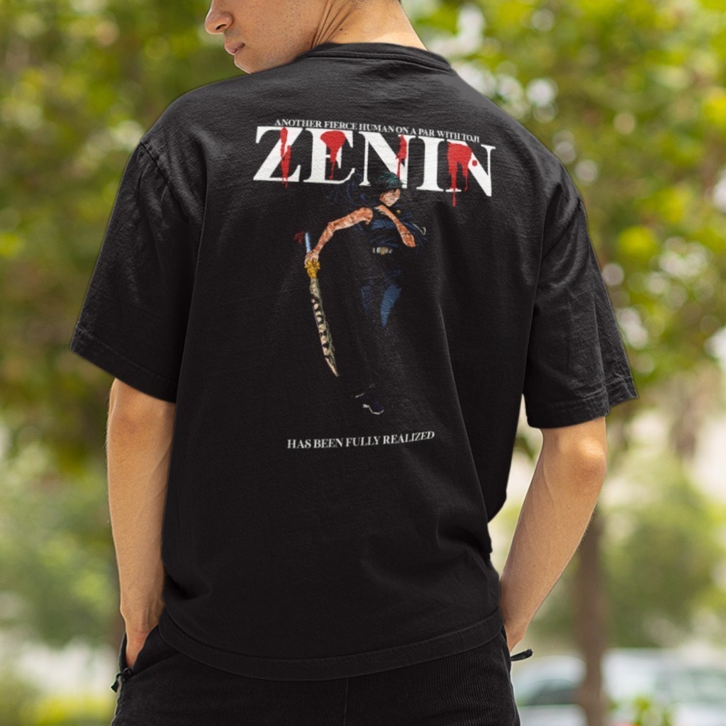 Camiseta Camisa Jujutsu Kaisen Anime Zenin Clan | Shopee Brasil