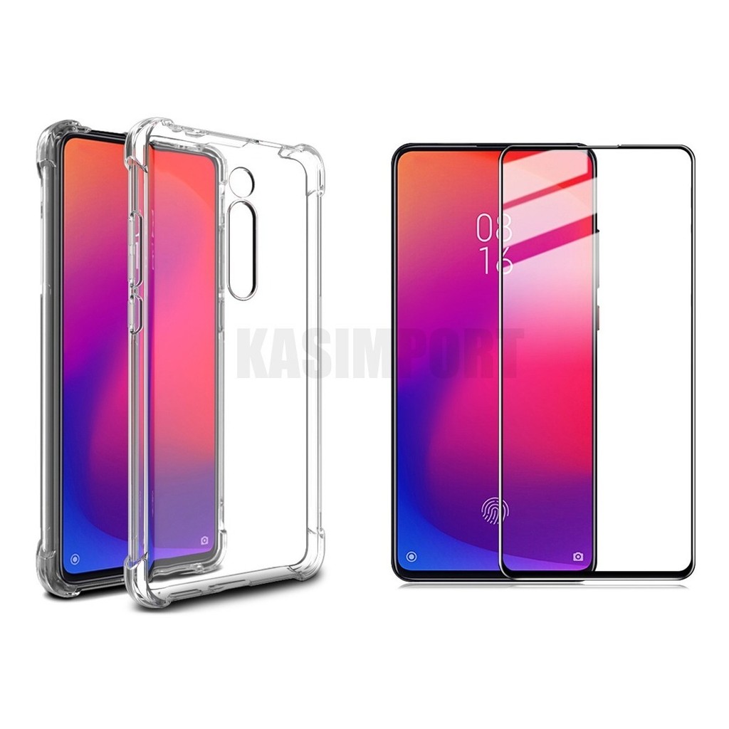 Capa Case Capinha Anti Impacto Para Xiaomi Mi 9T / Mi 9T Pro / K20 / K20 Pro + Película 3D Vidro ...